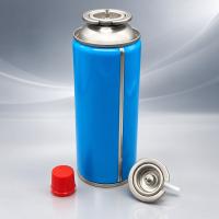 China 1-Inch Tinplate Butane Gas Valve with Controlled Flow for Butane Refill Systems for sale