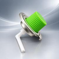 China 1-Inch Tinplate Butane Gas Valve with Controlled Flow for Butane Refill Systems for sale