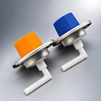 China 1-Inch Tinplate Butane Gas Valve with Controlled Flow for Butane Refill Systems for sale