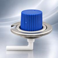 China 1-Inch Tinplate Butane Gas Valve for Controlled Dispensing with Multi-angle Operation for sale