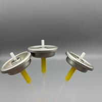 China One Inch Plastic Stem Dosing Valve, Aerosol Metered Dose Valve for Cosmetic and Household Spray Packaging, Precision Metering Valve for Aerosol Can Dispensing for sale