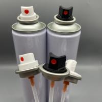 China Custom Color Matching Male Aerosol Valve and Actuator with UV-Resistant Painted Surface and Strong Sealing Performance for sale