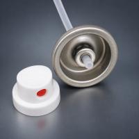 China 1-Inch Tinplate Dry Shampoo Valve for Powder Formulation Aerosol Spray Valve for sale