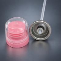 China 1-Inch Tinplate Dry Shampoo Valve for Powder Formulation Aerosol Spray Valve for sale