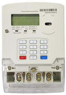 China 1.6kW LoRa Energy Meter Lorawan Power Meter Closed Type for sale