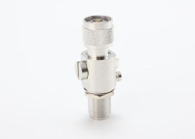 China Waterproof Antenna Lightning Arrester Positive To Negative Conventional Lightning Arrester for sale