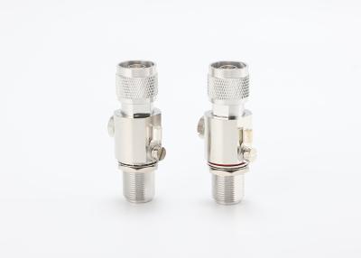 China RisingHF Antenna Lightning Arrester Thunder Arrestor 0.4dB DC 5.9GHz for sale