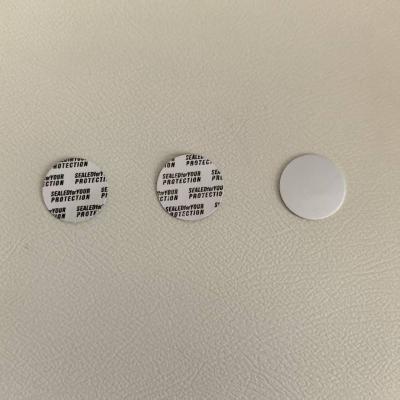 China Amber Aluminum Foil Induction Heat Sealing Gasket Lining for 500ml Liquid Medicine Screw Cap for sale