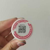 China 473ml Amber PET Plastic Cough Syrup Bottle Screw Cap Custom QR Code Red Print Pharmaceutical Packaging for sale