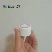 China 28mm Red Child Resistant Cap PET Base Material Screw Cap with Induction Seal for Plastic Bottles for sale