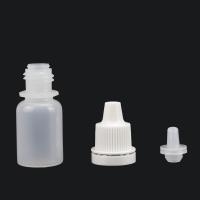 China Custom Translucent White PE Eye Drop Bottle 3ml 15ml Screw Cap Squeeze Dropper for Liquid Medicine for sale