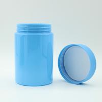 China 150ml 350ml HDPE Plastic Child Resistant Jar for Protein Powder Storage with Screw Top for sale