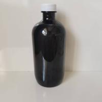 China 500ml Natural PET Boston Round Bottle 16 OZ with 28-400 Plastic Cap for Juice Packaging for sale