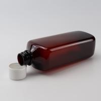 China PET 16oz 500ml Oral Solution Cough Syrup Bottle with CRC Cap Silk Screen Printing for sale