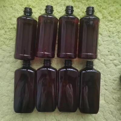 China 500ml 16oz Empty Plastic Bottle with CRC Cap Sealed for Cough Syrup 12 Pieces Outer Carton for sale