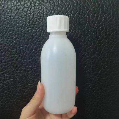 China PE 250ml Child Proof Cap Packaging Container for Juice Bottles with Label Sticking for sale