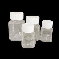 China Disposable PET Plastic Reagent Bottle 30ml 50ml 100ml Sample Bottle with Custom Logo for sale
