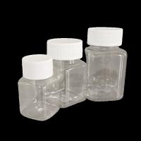 China Disposable PET Plastic Reagent Bottle 30ml 50ml 100ml Sample Bottle with Custom Logo for sale