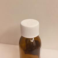 China Round Empty 80ml 90ml Glass Bottles with CRC Caps Rings Labels Boxes Manuals for Food Packaging for sale