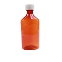 China PET Plastic Oral Liquid Bottles with Lid 1oz to 16oz for Cough Syrup Functional Medicine Packaging for sale