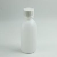 China 250ml 8oz HDPE Pharmaceutical Empty Syrup Bottle Oral Solution Packaging Plastic Bottle for sale