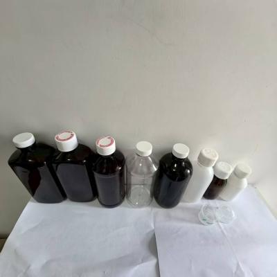 China Medical PET Bottles 100ml 200ml Screen Printing Surface Handling for Wockhardt Tris Quagen Makatussin Tuscosed for sale