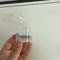 China Round PP Plastic Measuring Cup 30ml Screen Printed for Pharmaceutical Liquid Medicine for sale