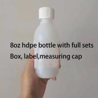 China 8oz Tosina Screen Printing Bottles Empty with Labels Blind Point Box Free Sample Shipping for sale