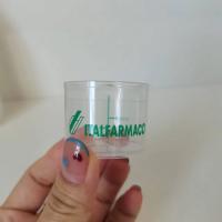 China 8oz White Frosted HDPE Plastic Bottle with CRC Tamper Proof Cap for Screen Printing for sale