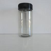 China 350cc PET Round Honey Bottle with Screw Cap Foil Seal Screen Printing for sale