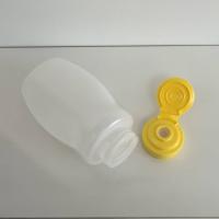 China 330ml HDPE Plastic Screw Cap Sauce Bottle Ketchup Squeeze Bottle with Silk Screen Printing for sale