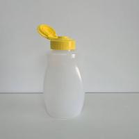 China 330ml HDPE Plastic Screw Cap Sauce Bottle Ketchup Squeeze Bottle with Silk Screen Printing for sale