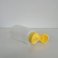 China 330ml HDPE Plastic Screw Cap Sauce Bottle Ketchup Squeeze Bottle with Silk Screen Printing for sale
