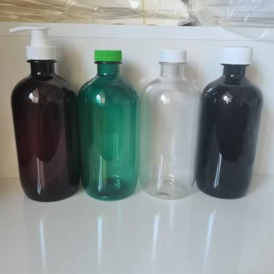 China 500ml PET Plastic Foam Pump Bottle with Tamper Proof Screw Cap for Hand Sanitizer Conditioner for sale