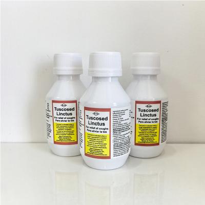 China 125ml PET Bottle with Tamper Proof Screw Cap White Empty for Medicine Syrup Liquid Packaging for sale