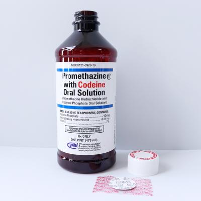 China 473 Ml Empty PAI Cough Syrup Bottle for sale