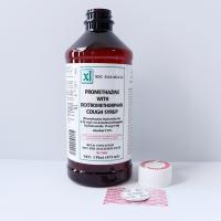 China Empty 473 ml Xttrium Cough Syrup Bottle for sale