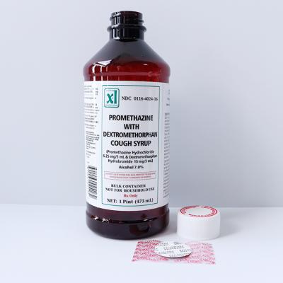 China Empty 473 ml Xttrium Cough Syrup Bottle for sale