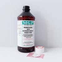 China Empty 473 ml Xttrium Cough Syrup Bottle for sale