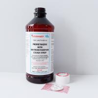 China Empty 473 ml Xttrium Cough Syrup Bottle for sale