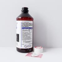 China Empty 473 ml Xttrium Cough Syrup Bottle for sale