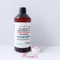 China 473 ml DM Empty Cough Syrup Bottle for sale