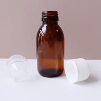 China Empty 90ml Glass Makatussin Bottle for sale