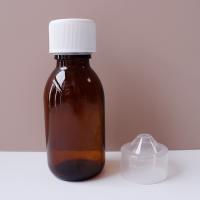China Empty 90ml Glass Makatussin Bottle for sale