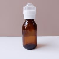 China Empty 90ml Glass Makatussin Bottle for sale