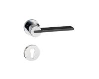 China Modern Springboard Brass Door Handle Furniture Hardware Anti Scratch for sale