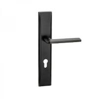 China Black Skateboard Brass Door Locks And Handles Furniture Hardware for sale