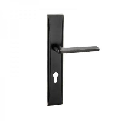 China Black Skateboard Brass Door Locks And Handles Furniture Hardware for sale