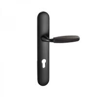 China Tender Modern Brass Door Knobs MHB Munich Black Color for sale