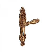 China Classical MPOV Pearl Brass Door Lock Handles ISO Certificate for sale